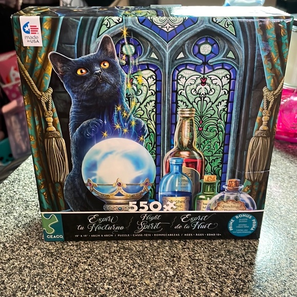 ceaco | Games | New Jigsaw Puzzle 55 Pieces Lisa Parker Night Spirit ...